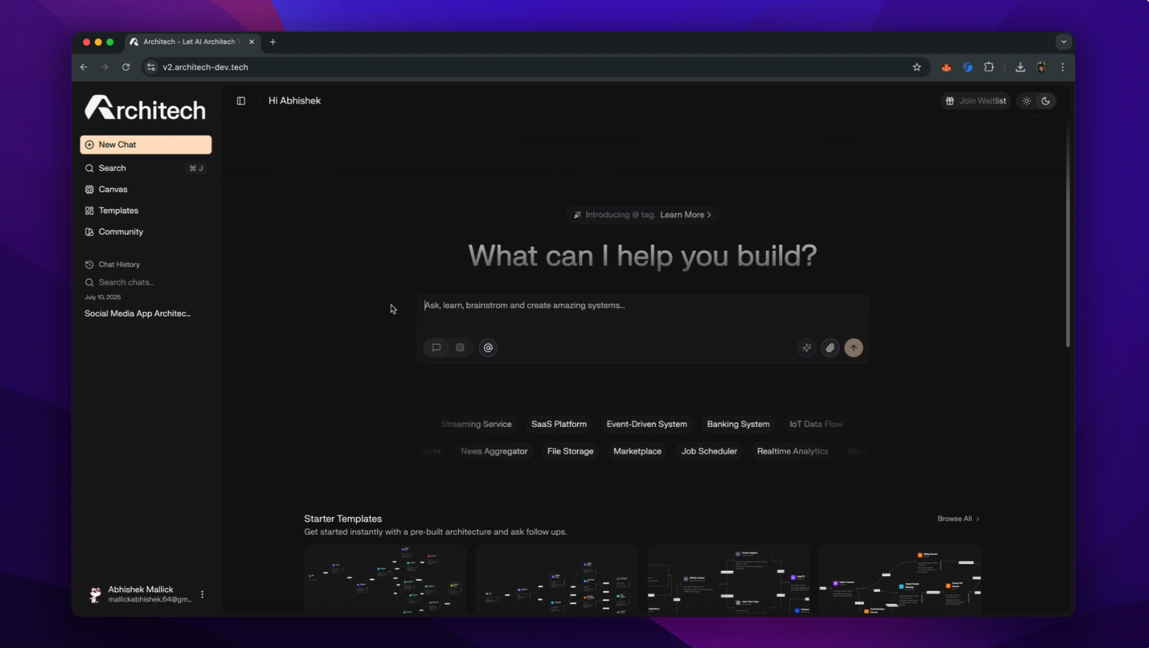 Architech - Let AI Architech Your Vision